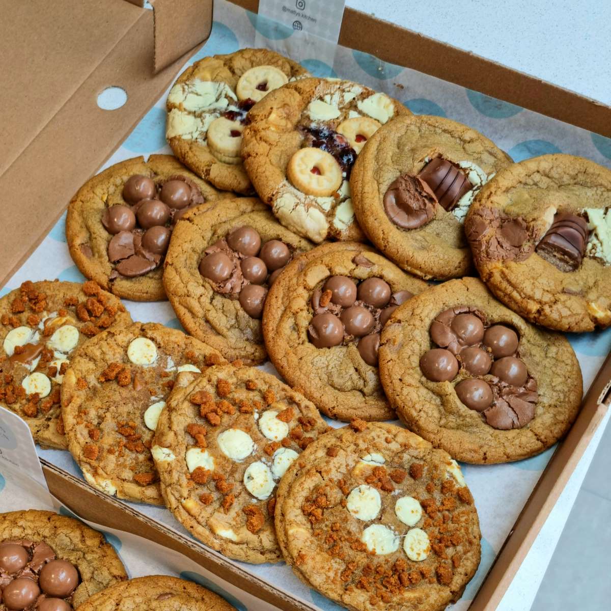 12 Premium Mixed Cookie Box | Matty's Kitchen